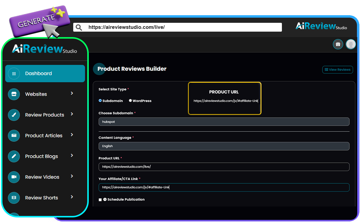 AIReview Studio - V1