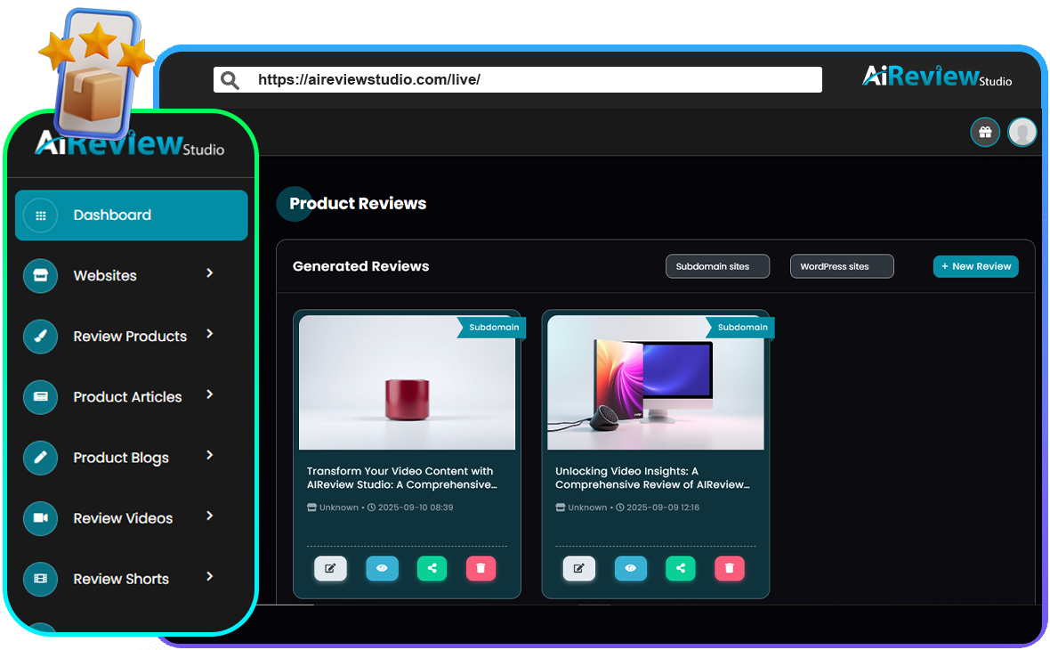 AIReview Studio - V1