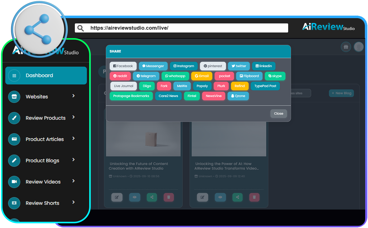 AIReview Studio - V1